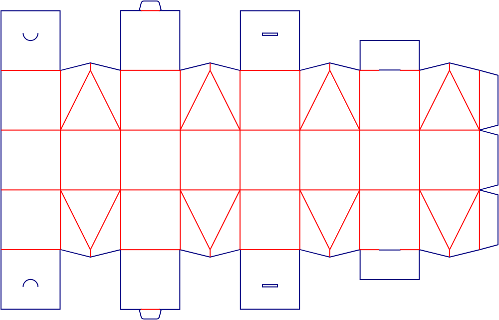 Sphere Box Dielines - Pacdora