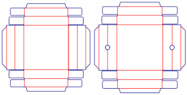 Packaging Design Online | 3D Render Mockup Dieline