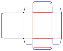 Packaging Design Online | 3D Render Mockup Dieline